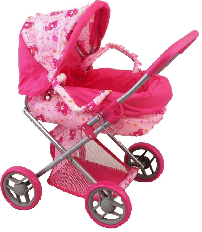 Carucior Papusi Princess 3 in 1 Coloma | Jucarii copii | Clubul jucariilor