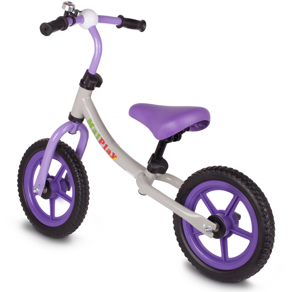 Bicicleta fara pedale 12 inch cu roti EVA Baby Driver Purple - Shop ...
